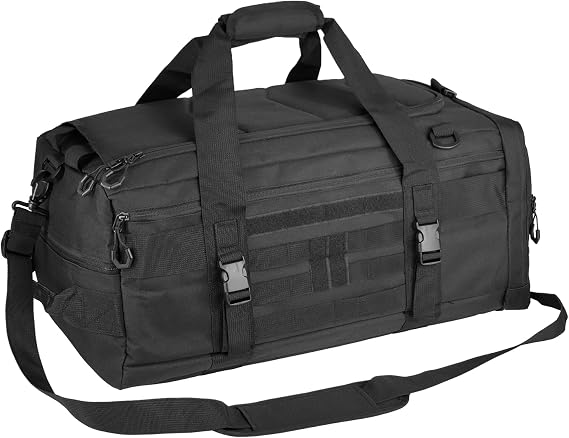 Amazon.com | Hannibal Tactical 50L Large Duffle Bag, 3-in-1 Tactical ...