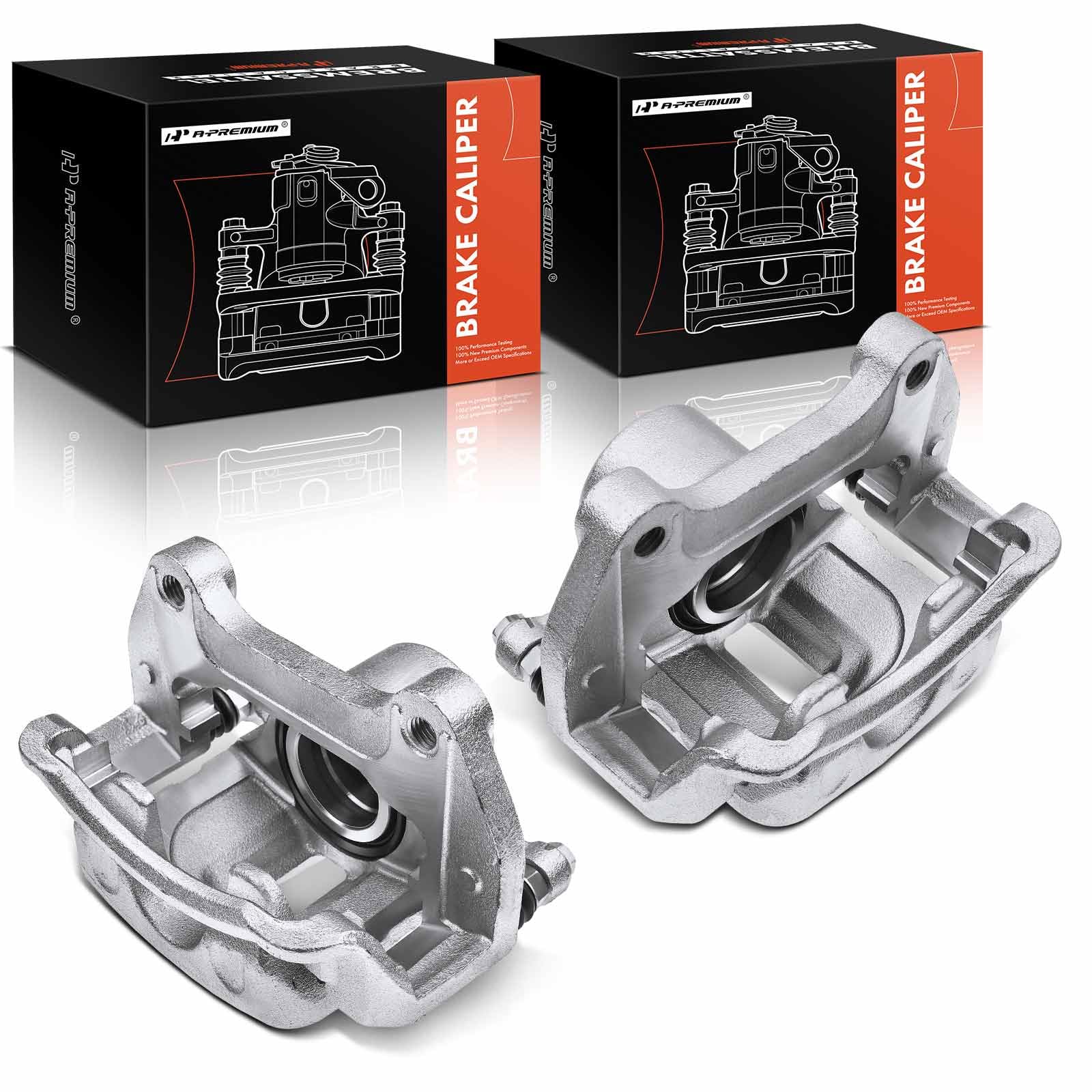 A-Premium Front Disc Brake Caliper Assembly with Bracket Compatible ...