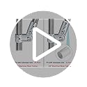 eoere 10 Sets Pivot Tee Pipe Fittings Connector T Adjustable Clamp ...