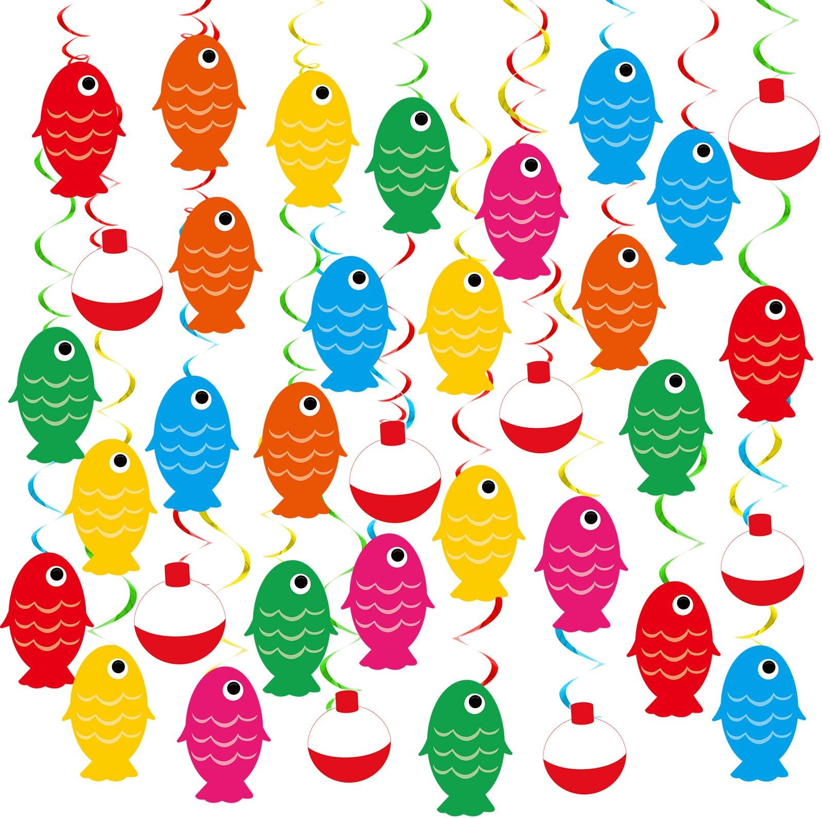 Amazon.com: 10 Pcs Vibrant Dino Streamers - Colorful Prehistoric Party ...