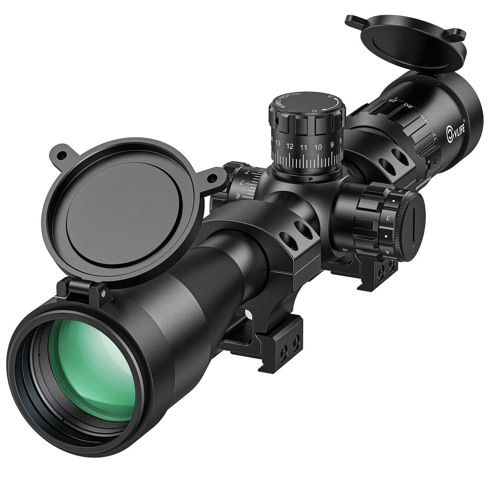 Amazon.com : CVLIFE BearPower 5-25x50 FFP Rifle Scope - First Focal ...