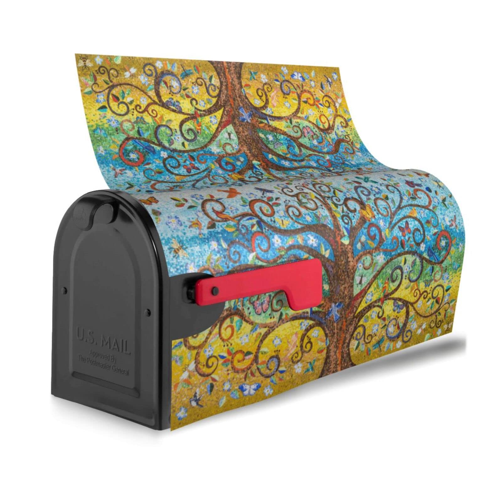 Funky Painted Mailboxes