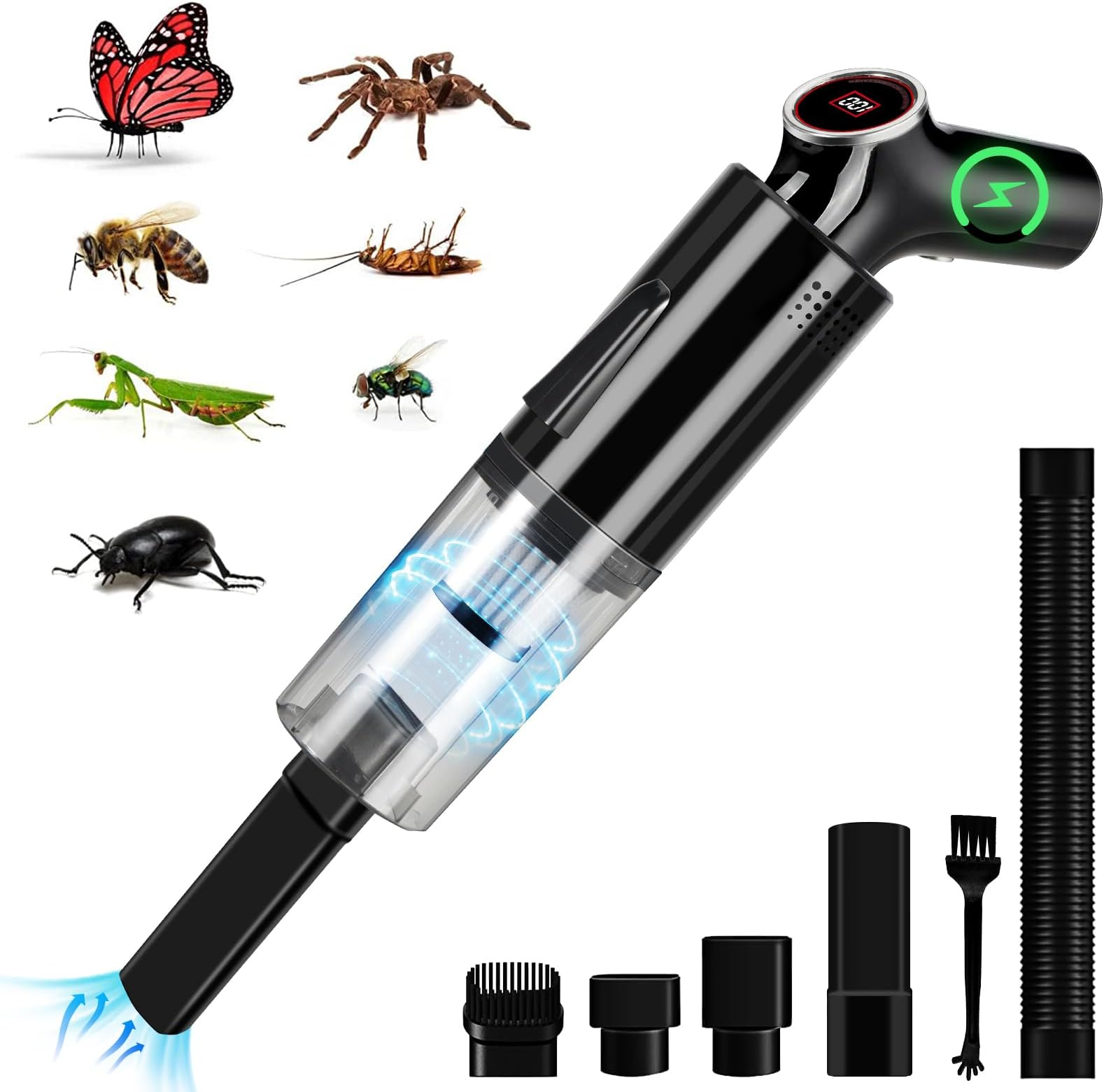 Amazon.com : Insect, Spider, and Bug Catcher Handheld Vacuum - No ...