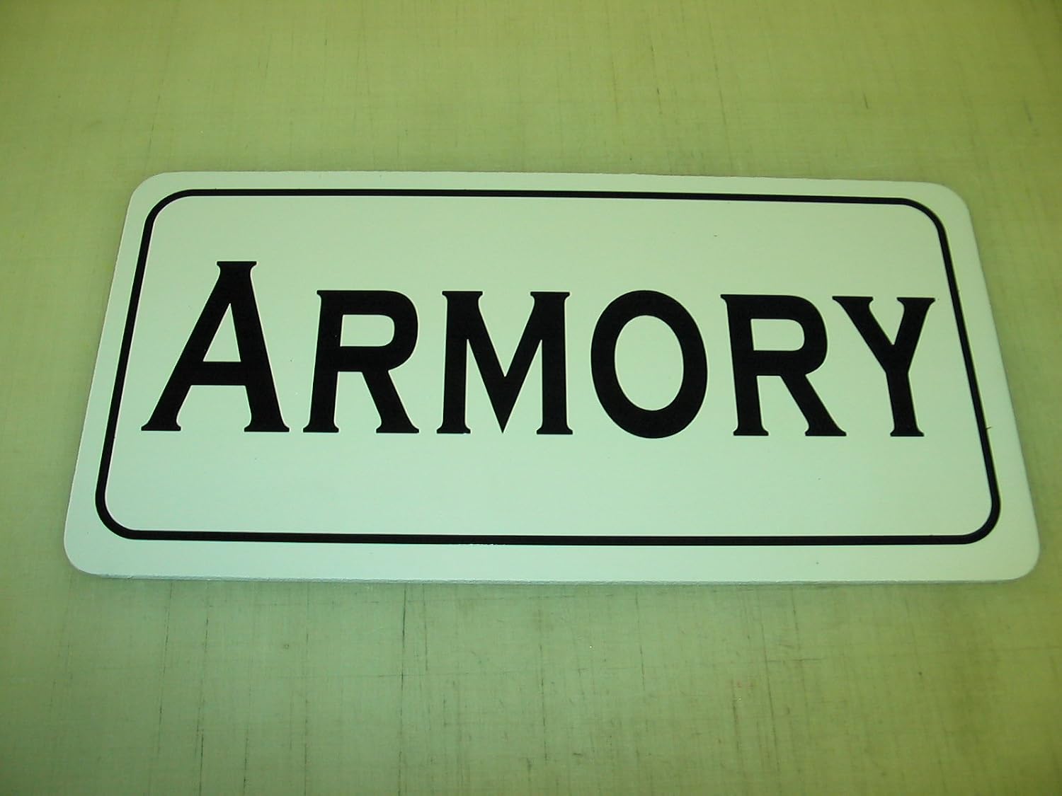 Amazon.com: Armory 6X12 Metal Sign : Home & Kitchen