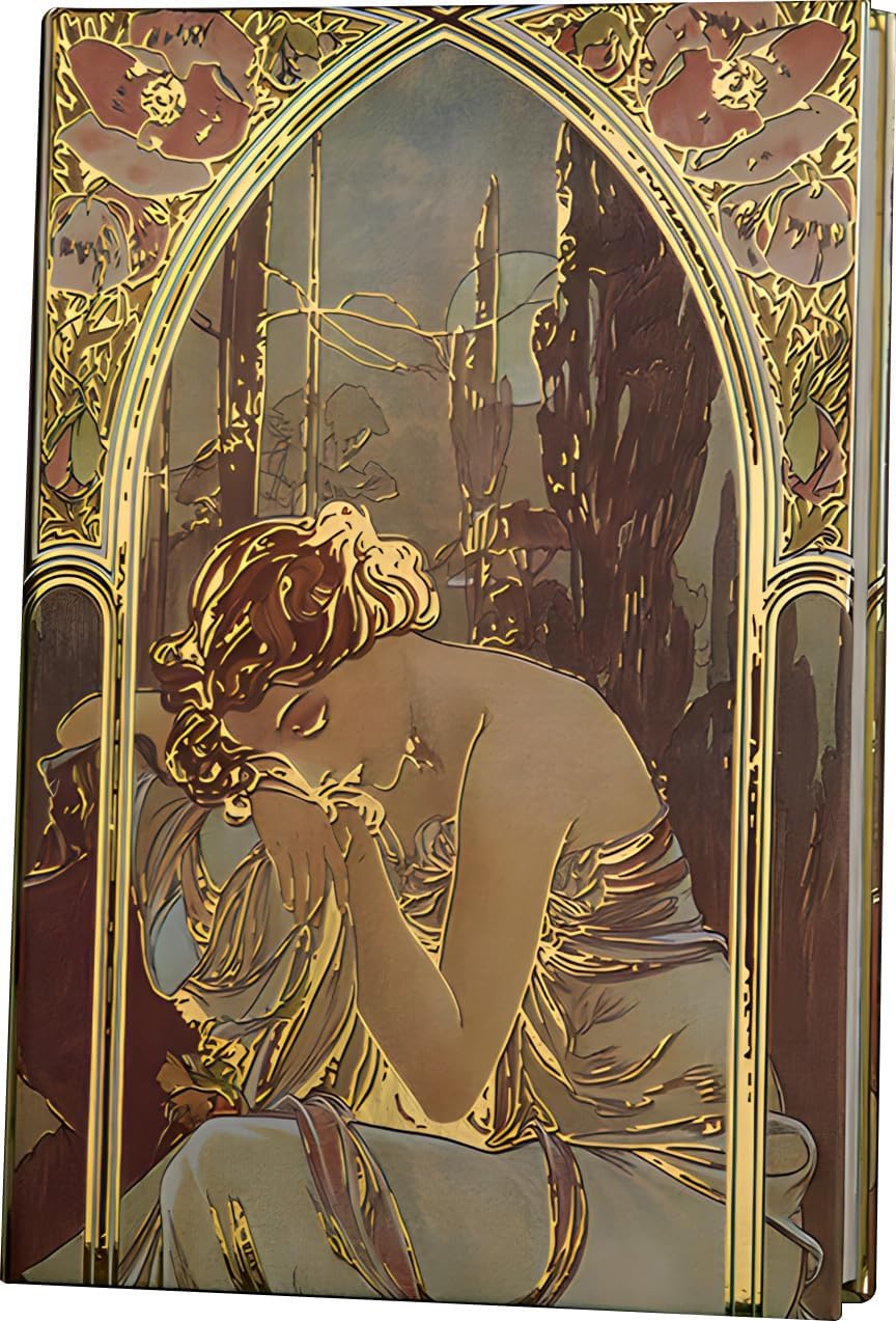 Amazon.com : ipoul Fancy Notebook for Women, Gilded Journal Hardcover ...