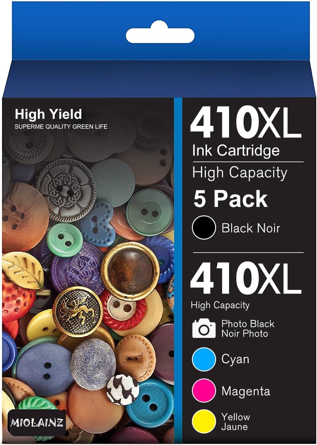 Amazon.com: 410XL Ink Cartridge Replacement for Epson 410 T410 Ink for ...