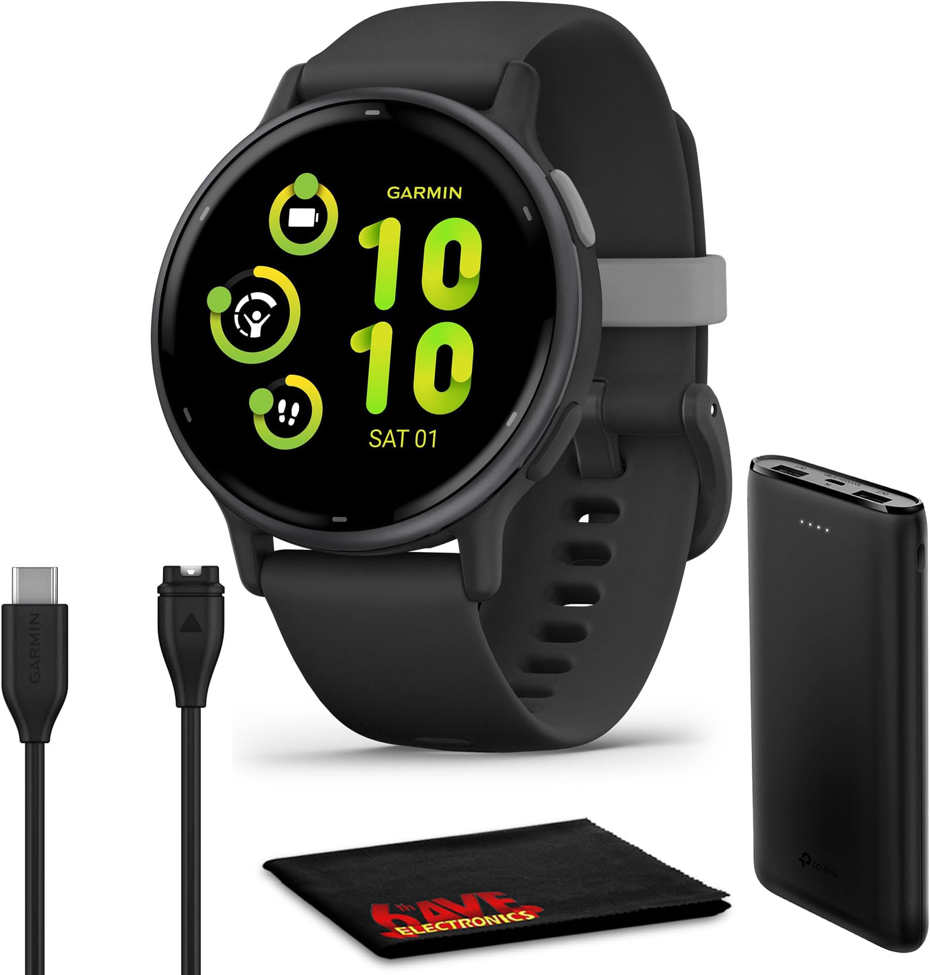 Amazon.com: Garmin vivoactive 5, Health and Fitness GPS Smartwatch for ...