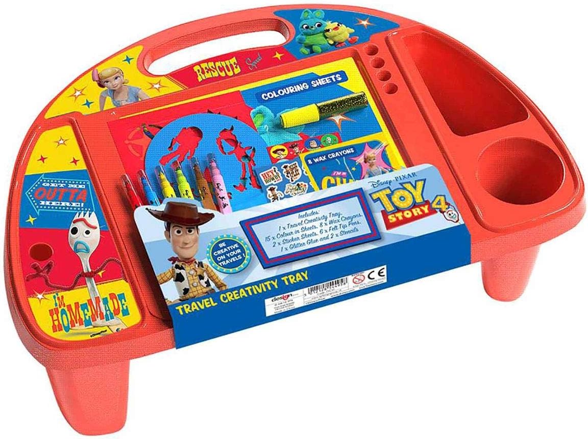 Disney Pixar Toy Story 4 Creativity Travel Tray : Amazon.co.uk: Toys ...