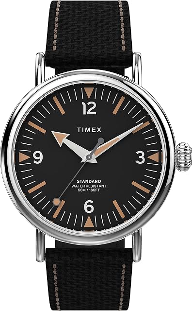 Timex Standard 3 Hand 40mm Men S Analog Watch Indiglo | Desertcart ...