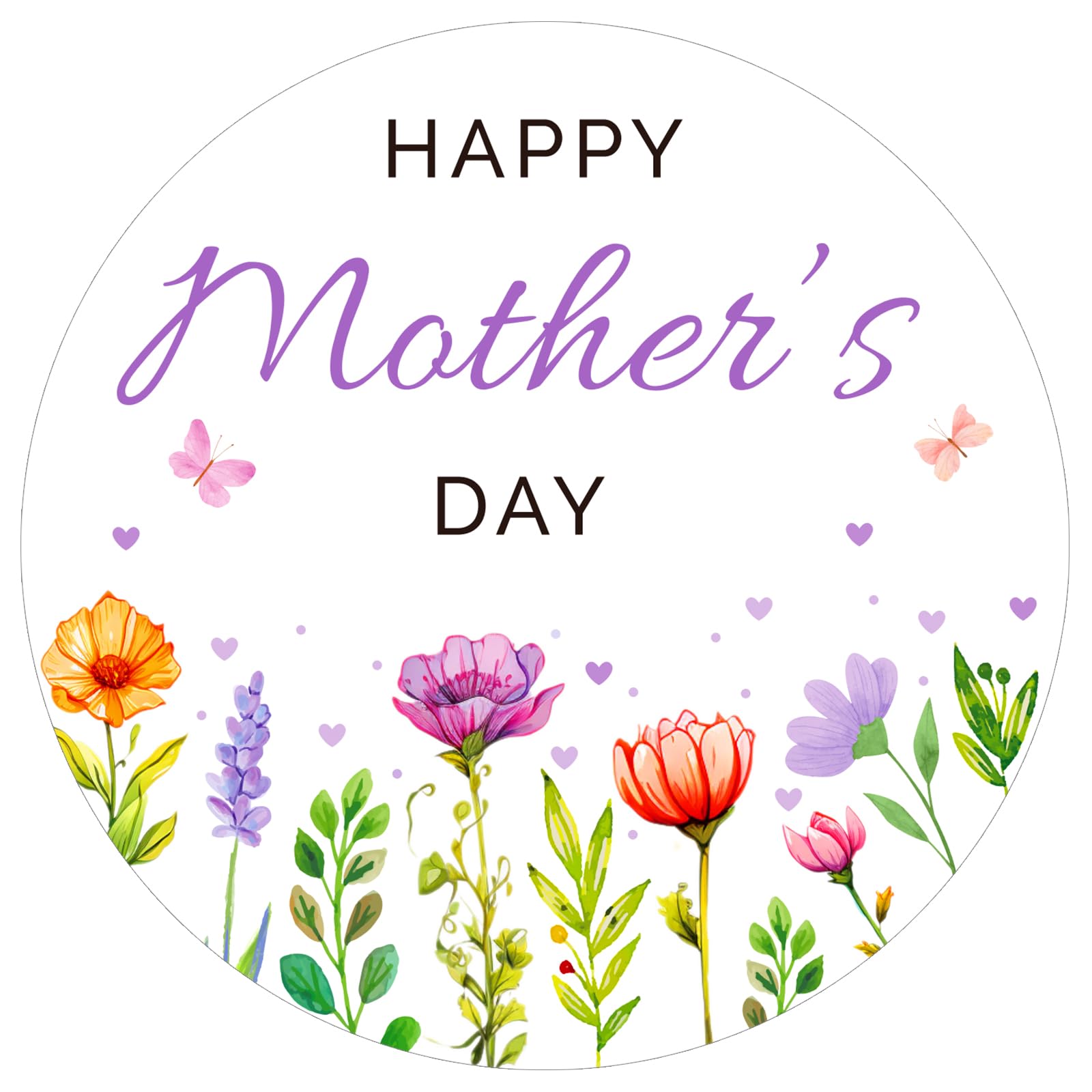 Amazon.com: joycraft 60Pcs Mother's Day Gift Stickers, Happy Mother's ...