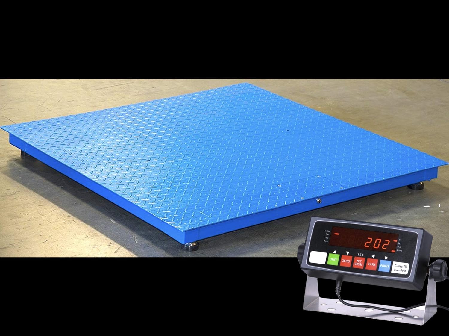Heavy Duty 5x5 Floor Scale - 20,000 lb Capacity Philippines | Ubuy