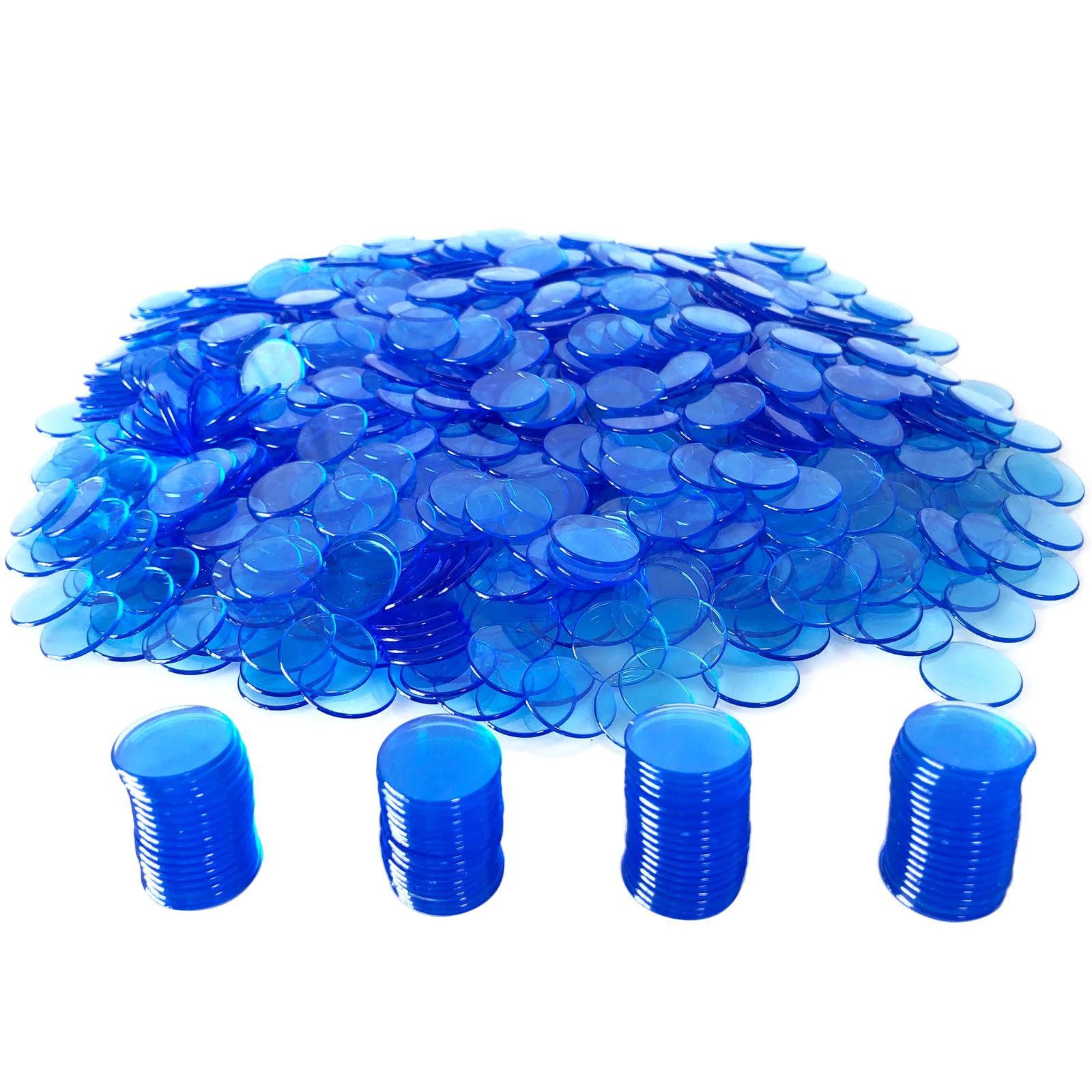 Snapklik.com : YH Poker 1000 Bingo Chips Markers Tokens - Plastic Discs ...