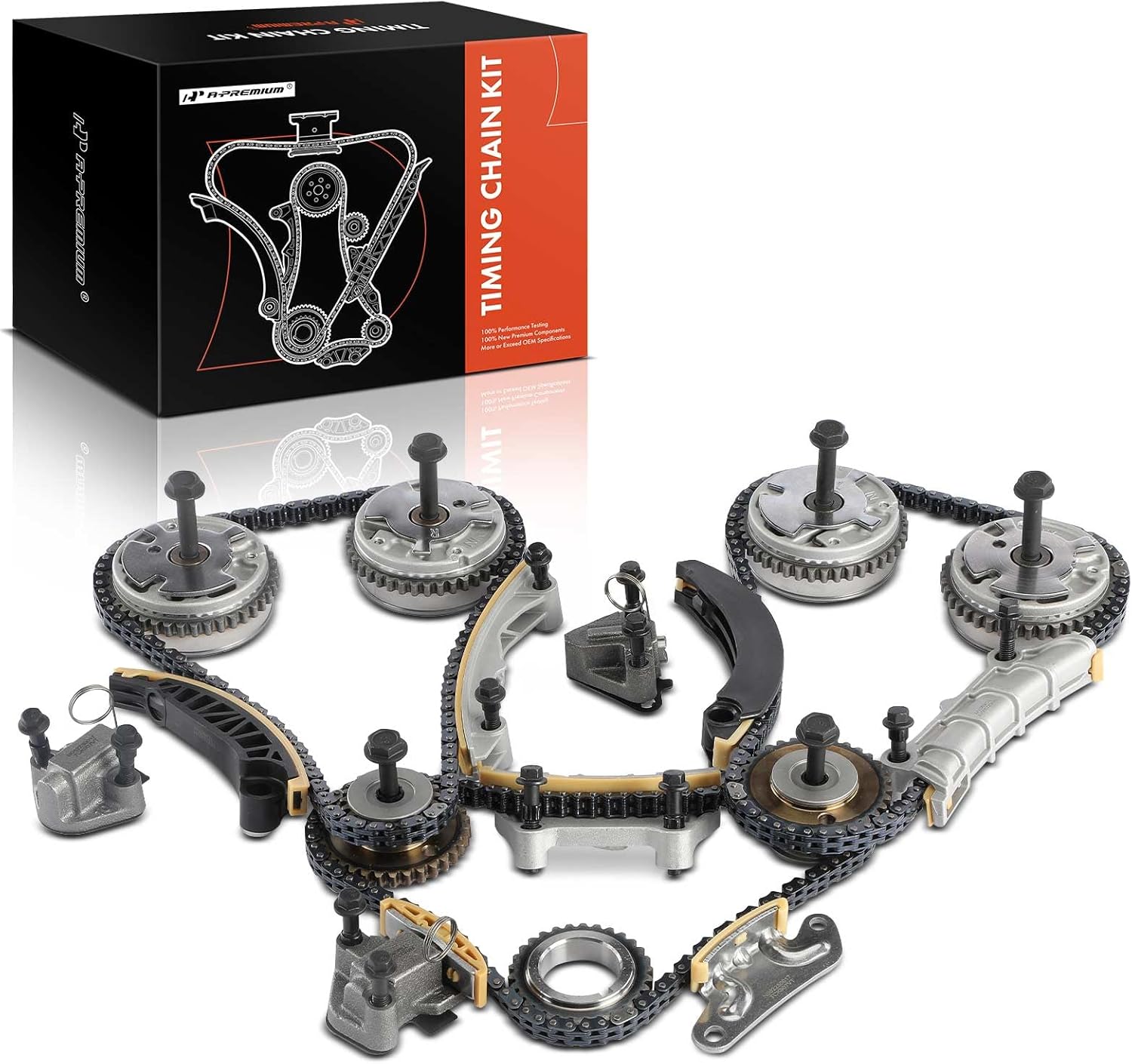 Amazon.com: A-Premium Engine Timing Chain Kit W/VVT Sprocket [fits DOHC ...