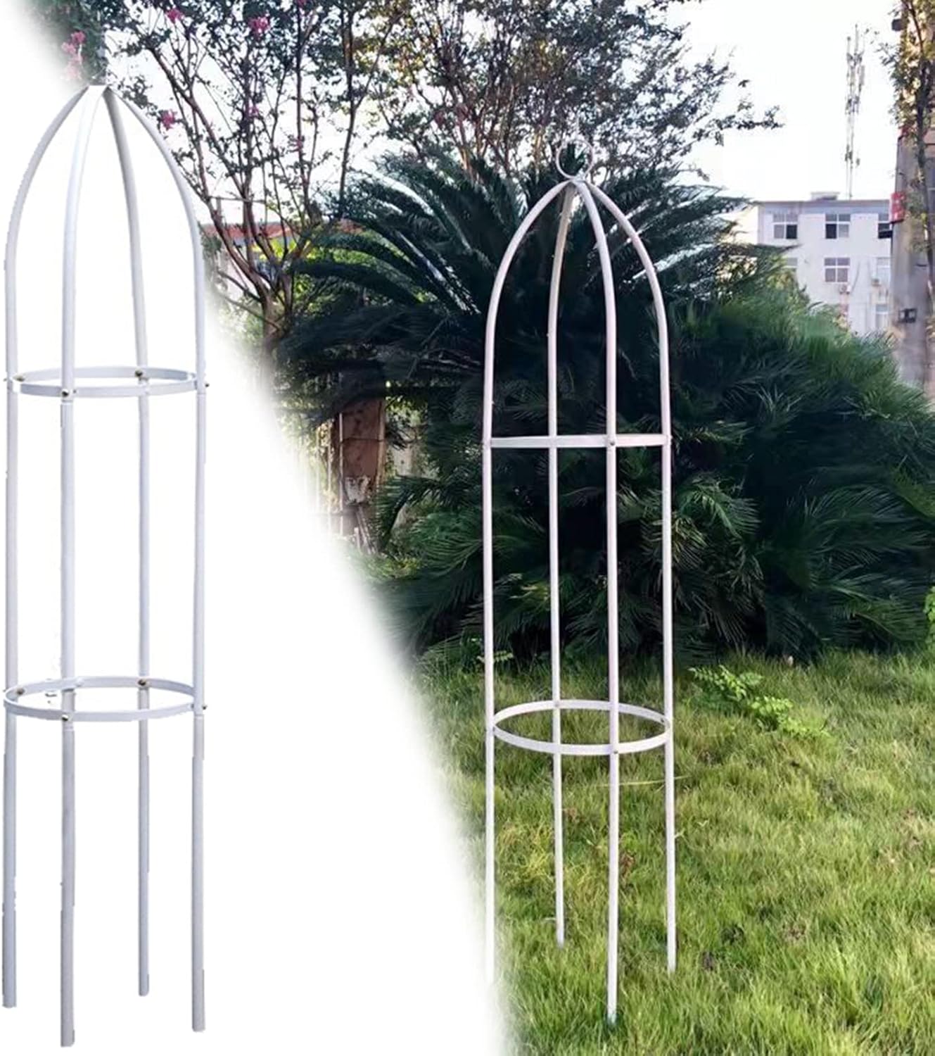 Amazon.com : Garden Trellis For Climbing Plants, 1.4M/1.5M Tower ...