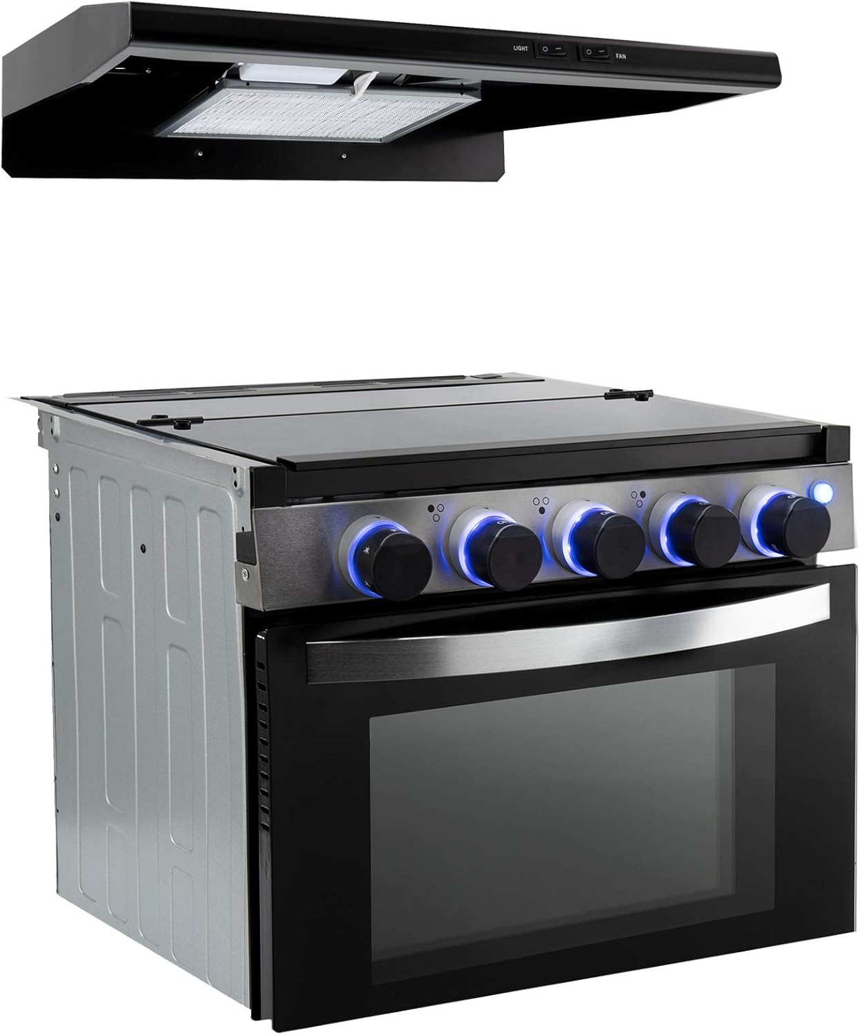 Amazon.com: RecPro RV Stove | 21" x 17" Cooktop | 17" Tall Gas Range ...