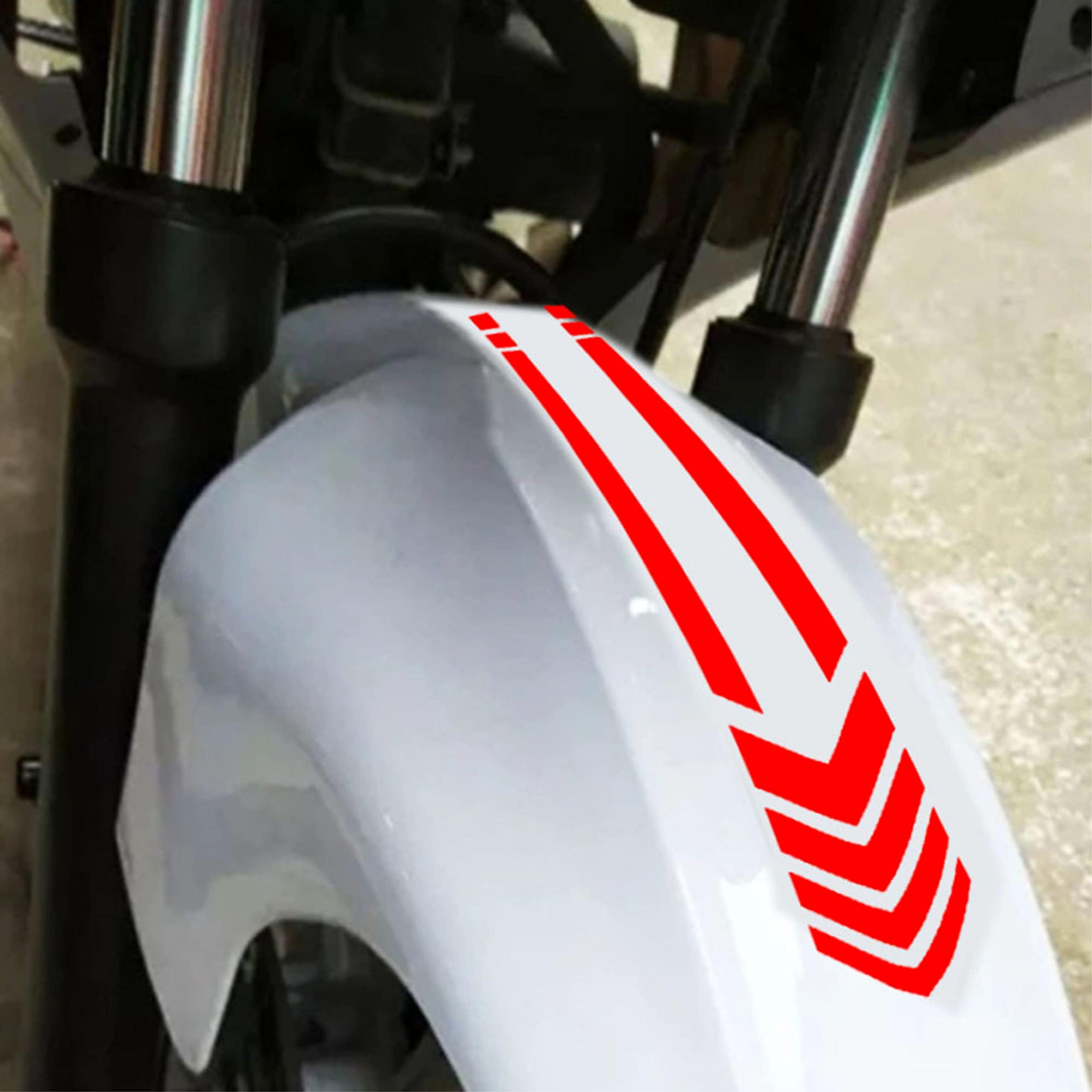 ISEE 360® Die Cut Bike Mudguard Strip Sticker Suitable for All Model ...
