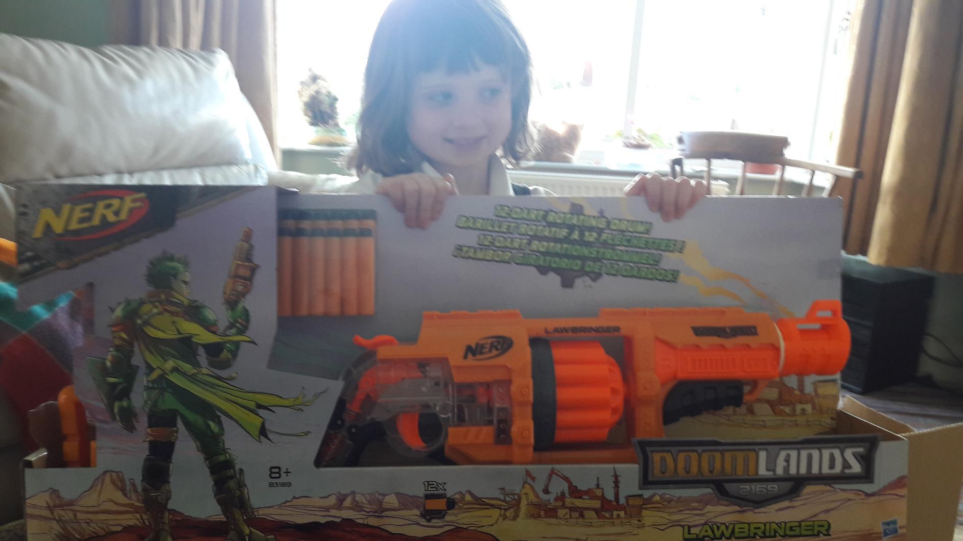 Nerf Doomlands 2169 Persuader Blaster : Amazon.co.uk: Toys & Games