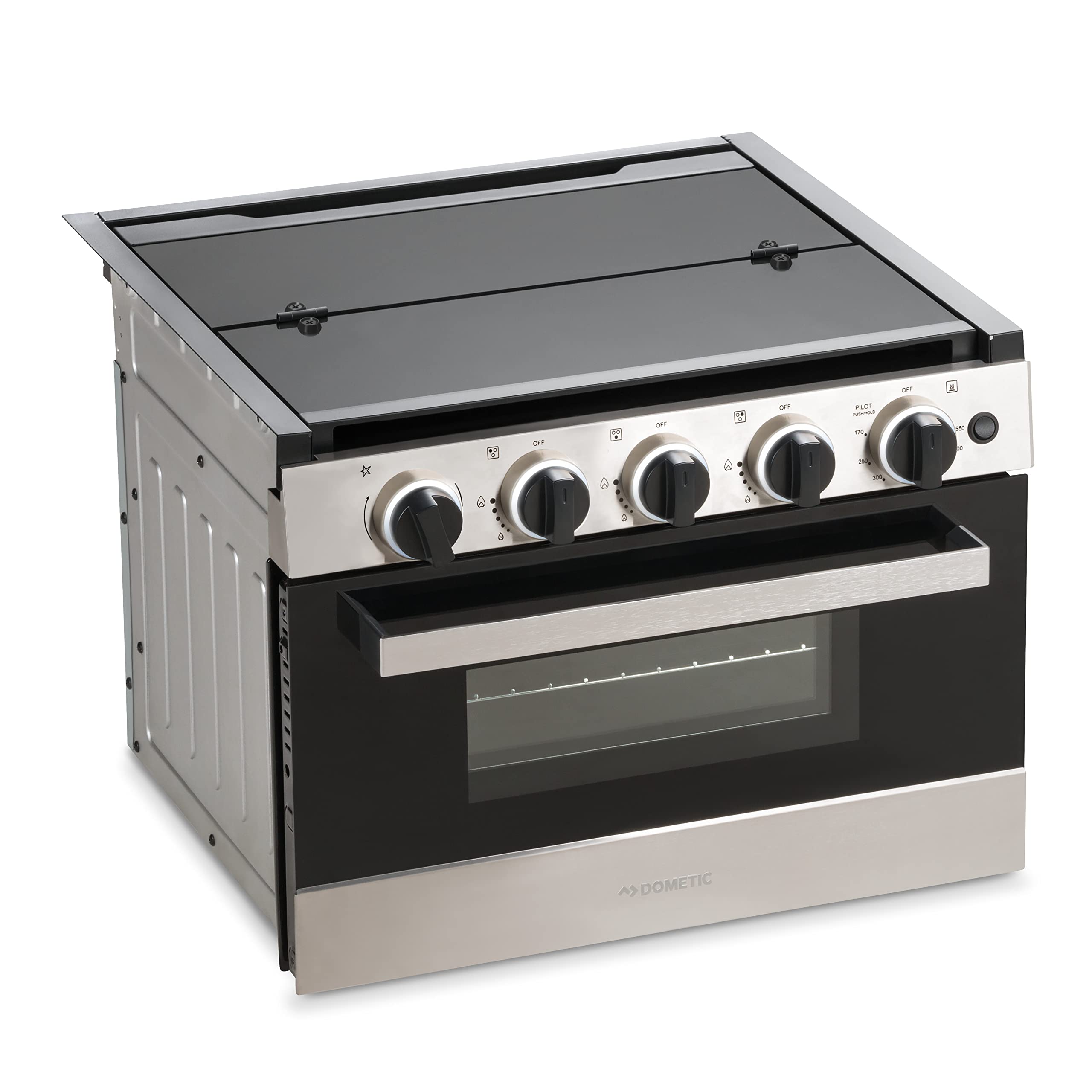 Amazon.com: Dometic Colt 17" Brushed Stainless Steel 3 Burner Cooking ...