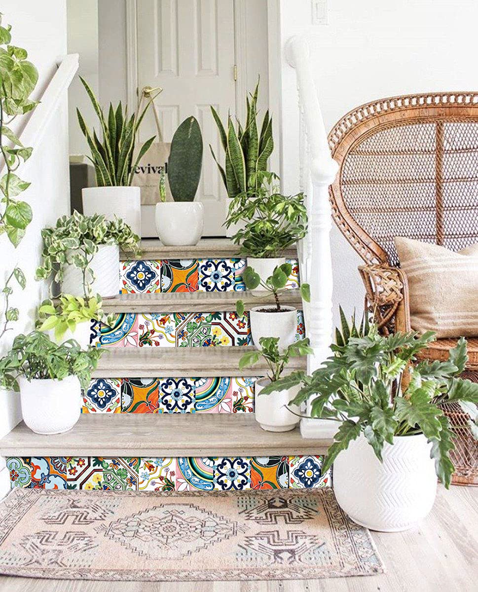 Snapklik.com : Easy Apply Just Peel And Stick Bohemian Moroccan Tile ...