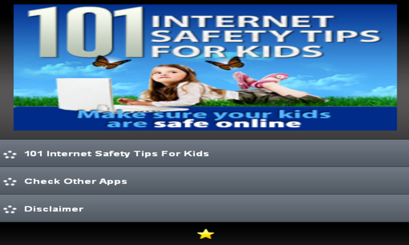 101 Internet Safety Tips For Kids - App on Amazon Appstore