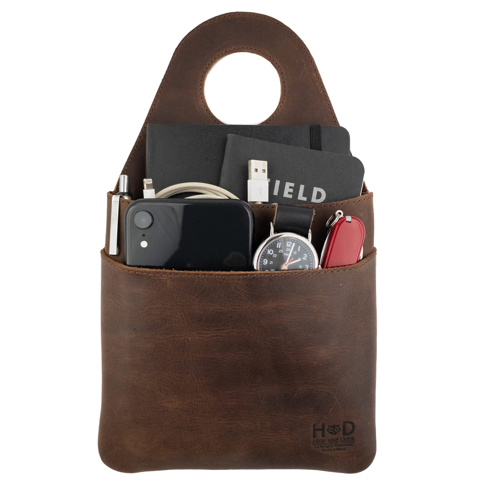 Amazon.com: Hide & Drink, Seat Side Organizer for Gear Stick Handmade ...