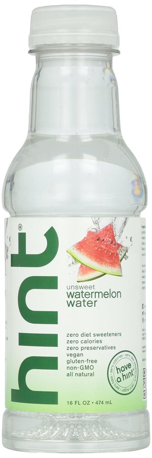 Amazon.com: Hint Watermelon Essence Water, 16 Ounce : Grocery & Gourmet ...