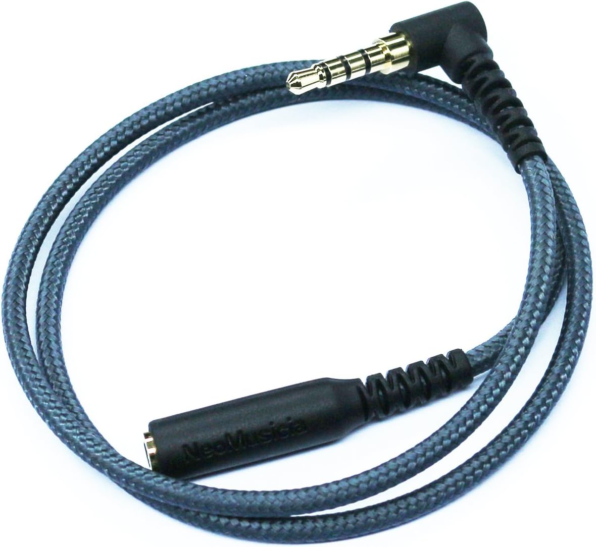 Amazon.com: Audio Mic Extension Cable 6Ft,90 Degree TRRS 3.5mm Aux ...