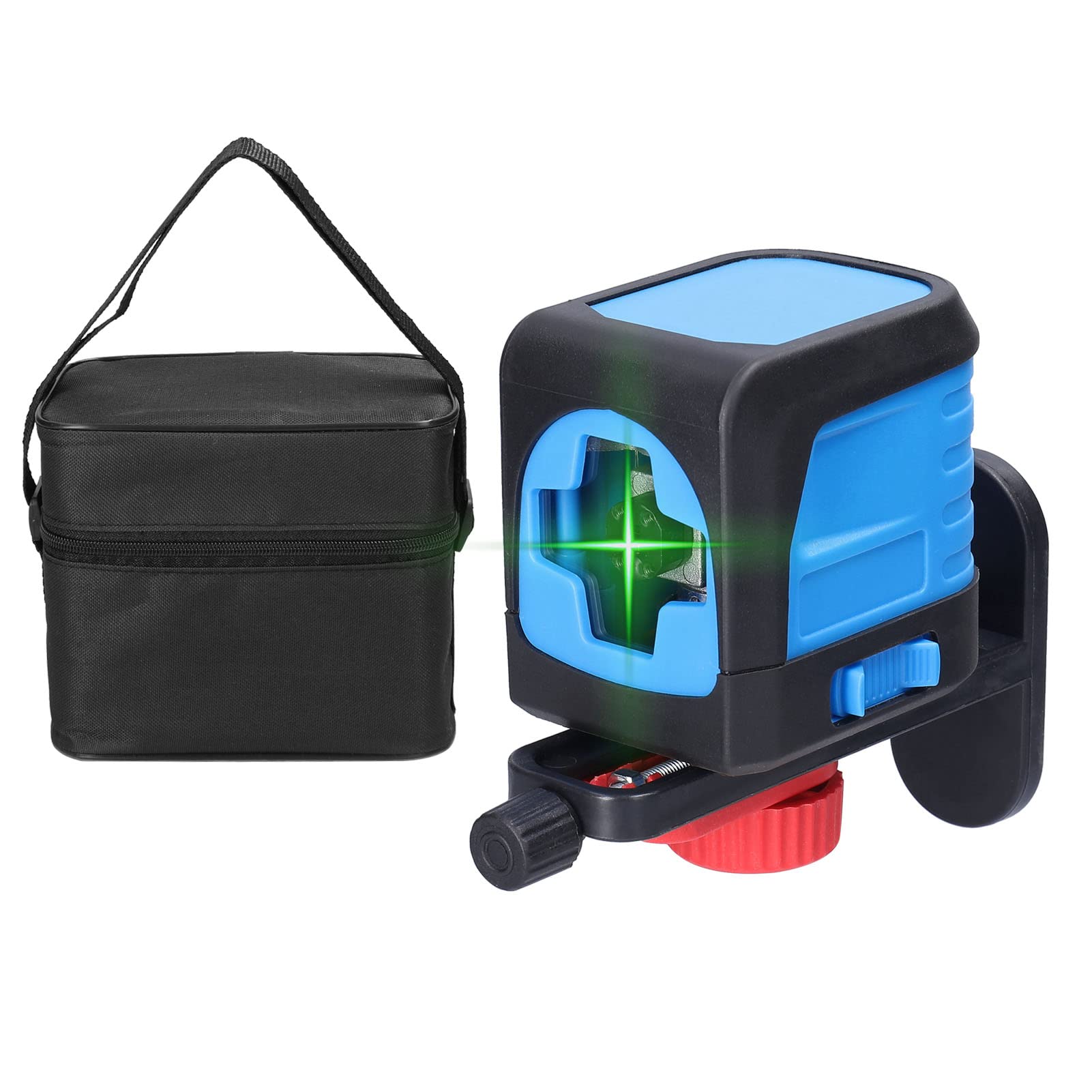 Buy Portable High Brightness 2 Green Lines Level Vertical Horizontal ...