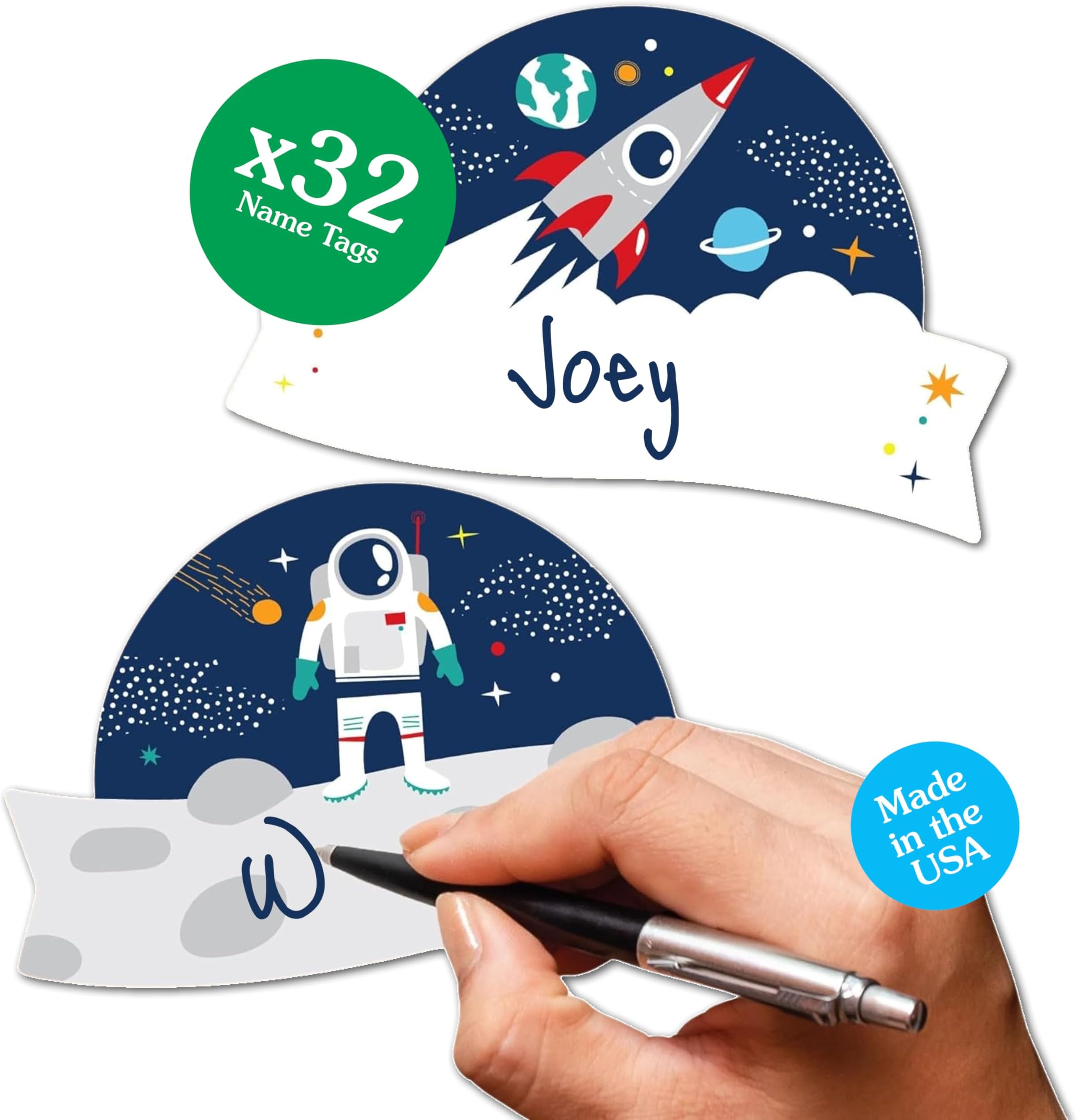 Amazon.com: 100 Pcs Classroom Name Tags for Cubbies Bulk Name Tags for ...