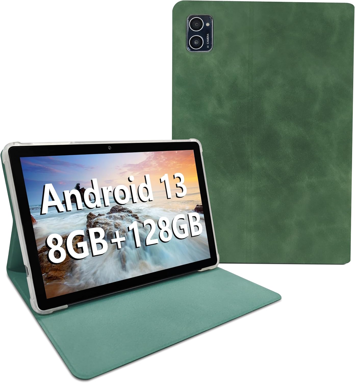 Amazon.com : CONSUNG 10 Inch Tablet Android 13, 128GB+8GB(Expandable to ...