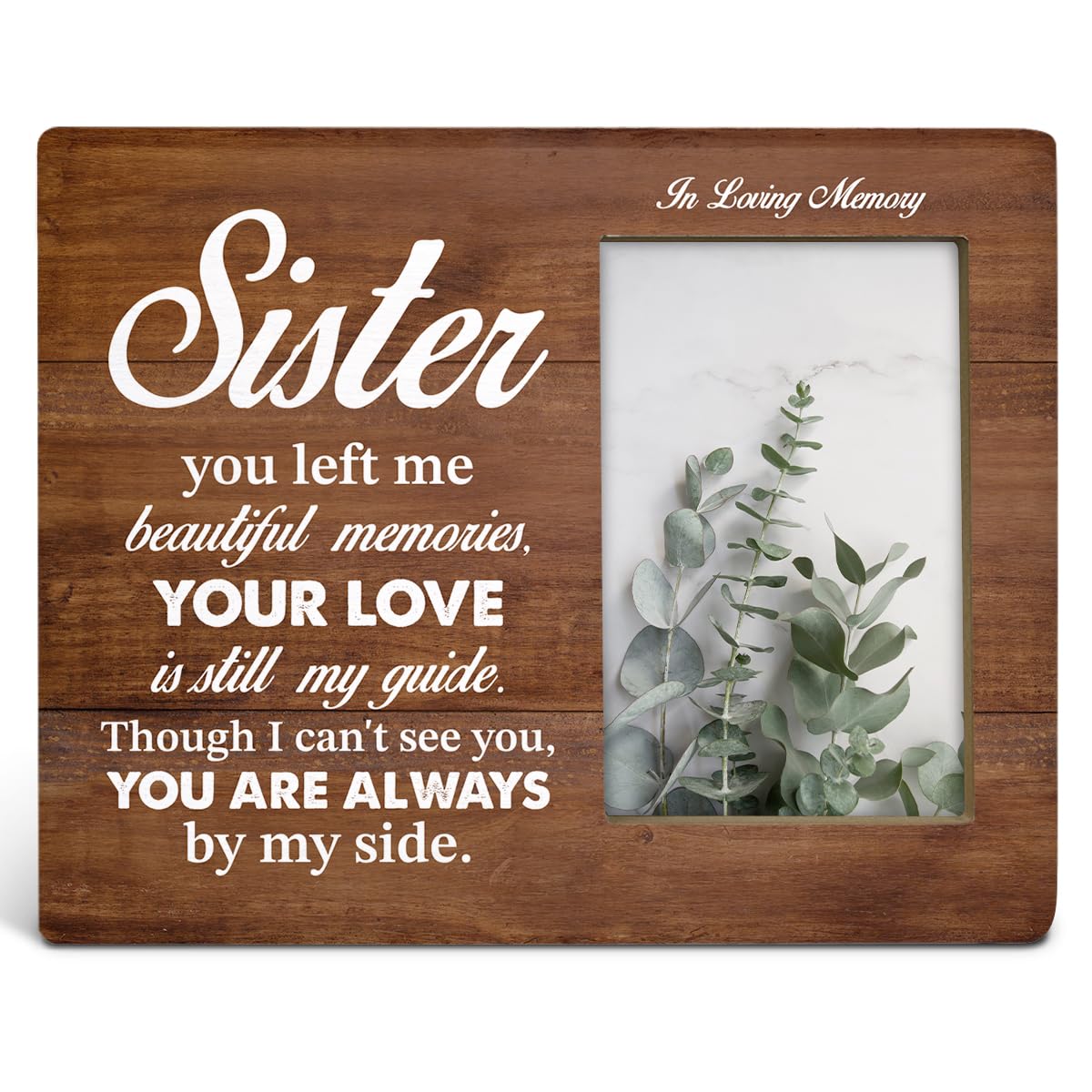 Amazon.com - TSUYAWU Sister Memorial Gifts, Sympathy Gift for Loss of ...