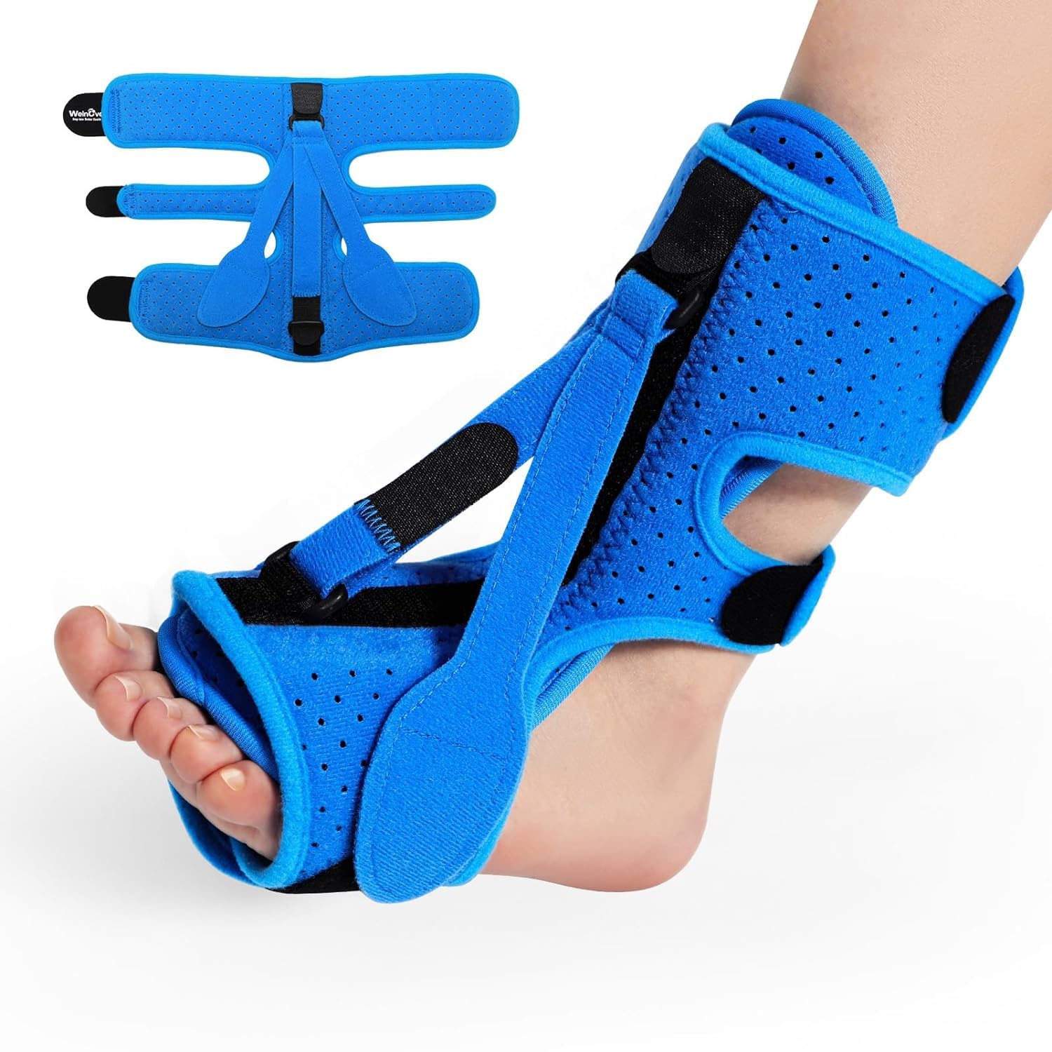 Welnove Plantar Fasciitis Relief Night Splint, Plantar Fasciitis Relief ...