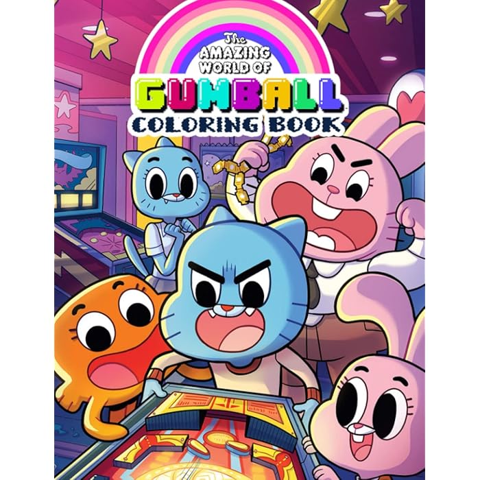 Buy The Amázing World of Gumball Coloring Book: Amazing world of ...