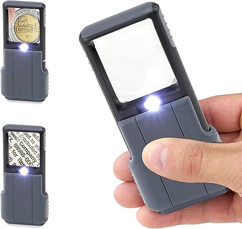 Amazon.com: Carson MiniBrite LED Lighted Slide-Out Aspheric Magnifier ...