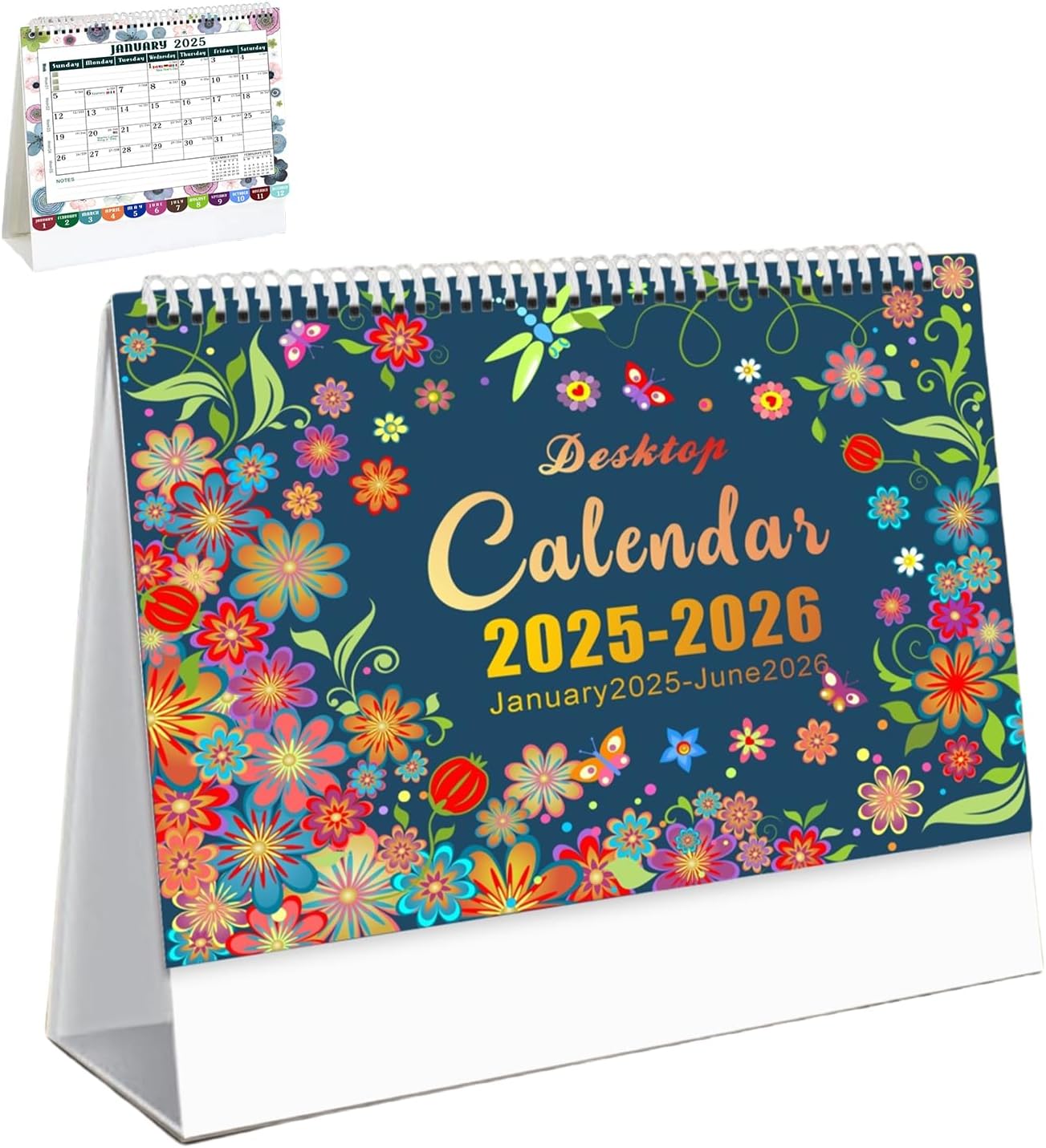 Calendrier de table artistique 2025-2026 - Calendrier permanent avec ...