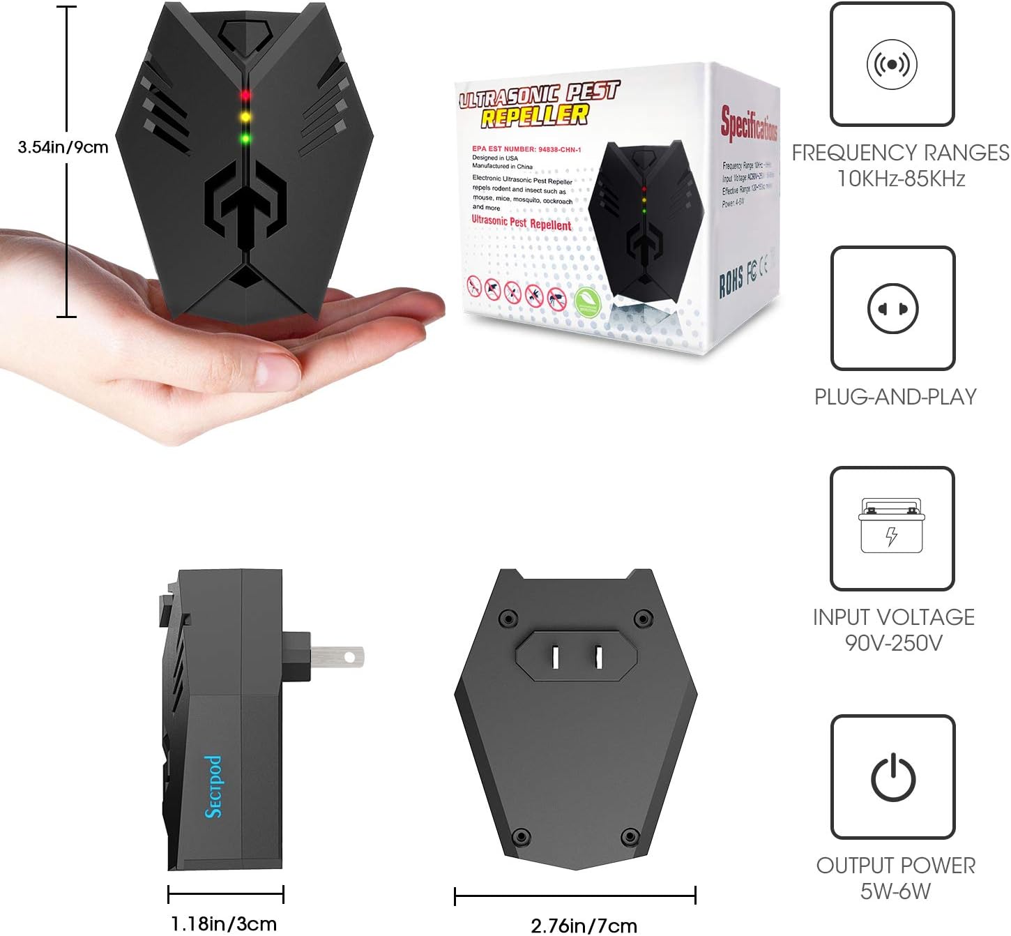 PondXpert Advanced Ultrasonic Rodent Repelling System | Superior Rodent ...