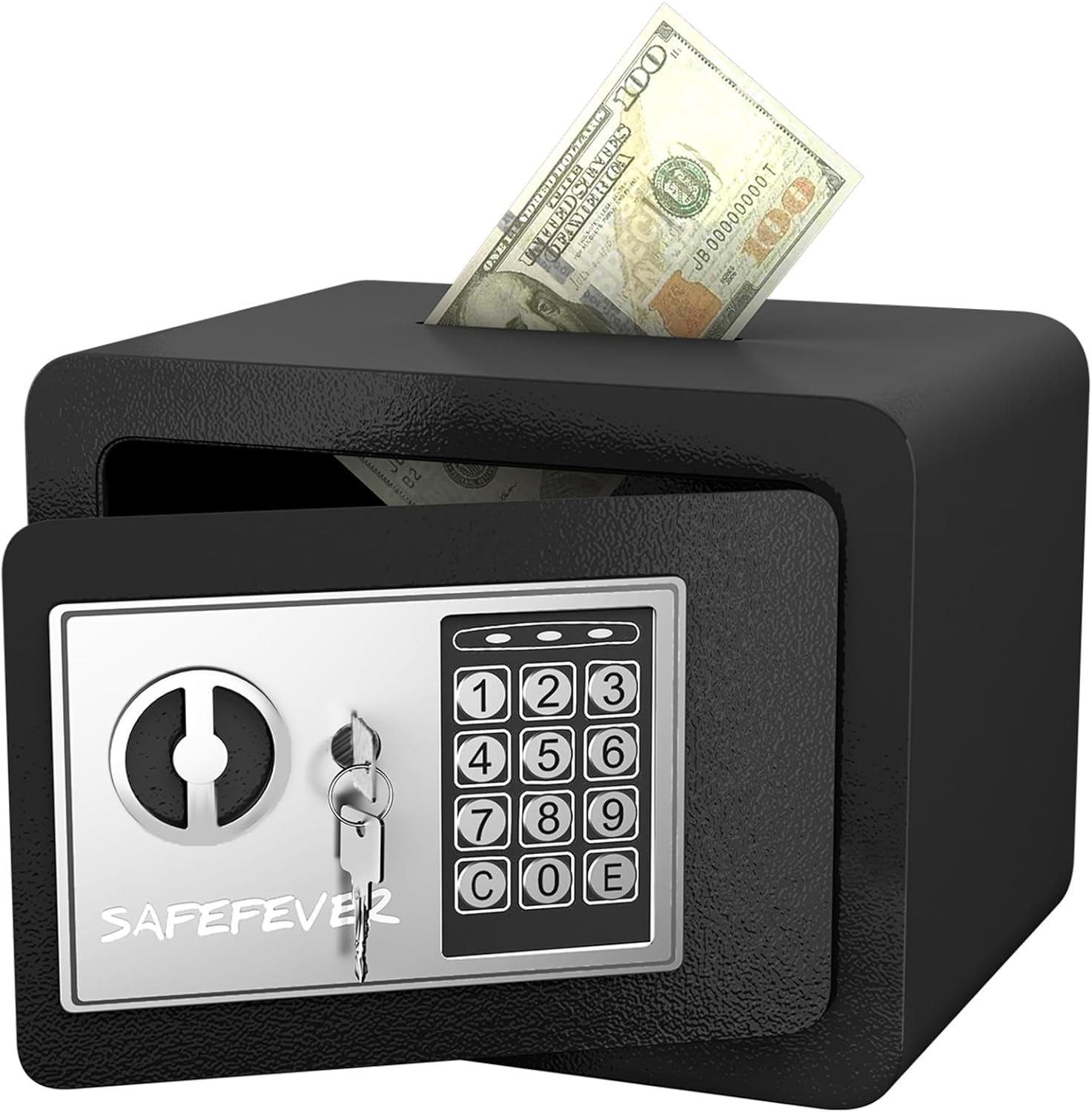 SAFEFEVER Small Safe Box, Small Safes with Drop Slot, Money Safe for ...