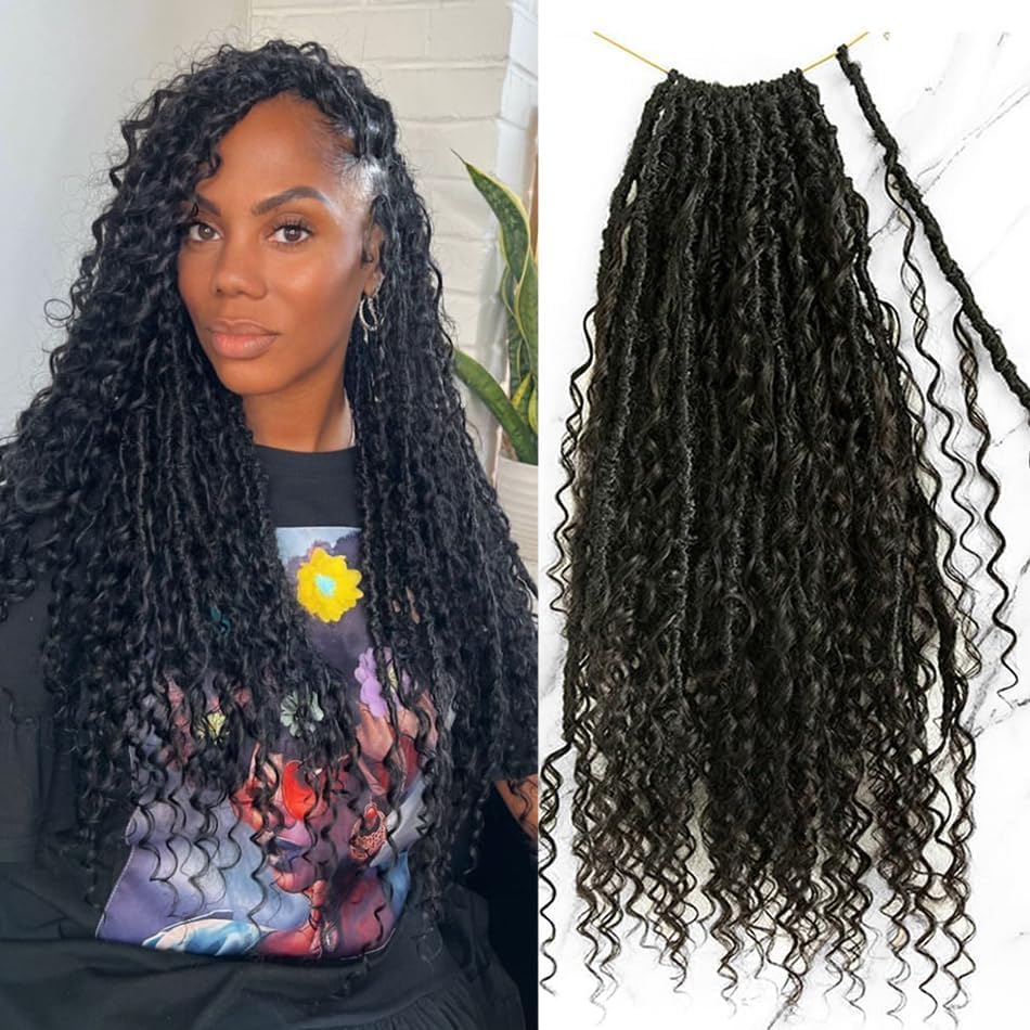 Amazon.com : FlowerSeason Pre Crochet Dreadlocks Braids Hair Pre Looped ...