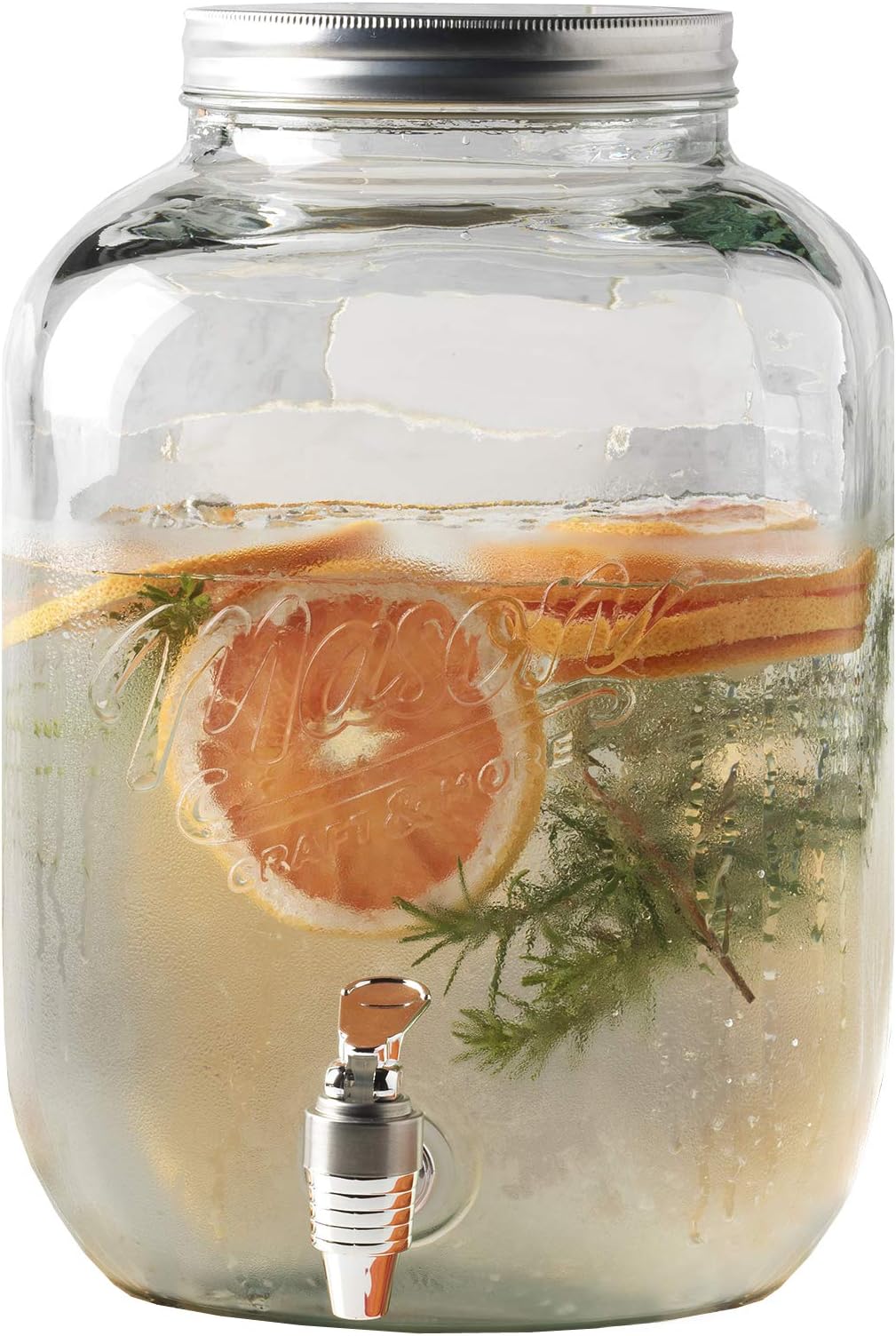 Amazon.com: Mason Craft & More Drinkware Collection- Durable Glass ...