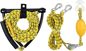 Jranter Ski Ropes for Water Skiing Floating Adjustable Wakeboard Rope ...