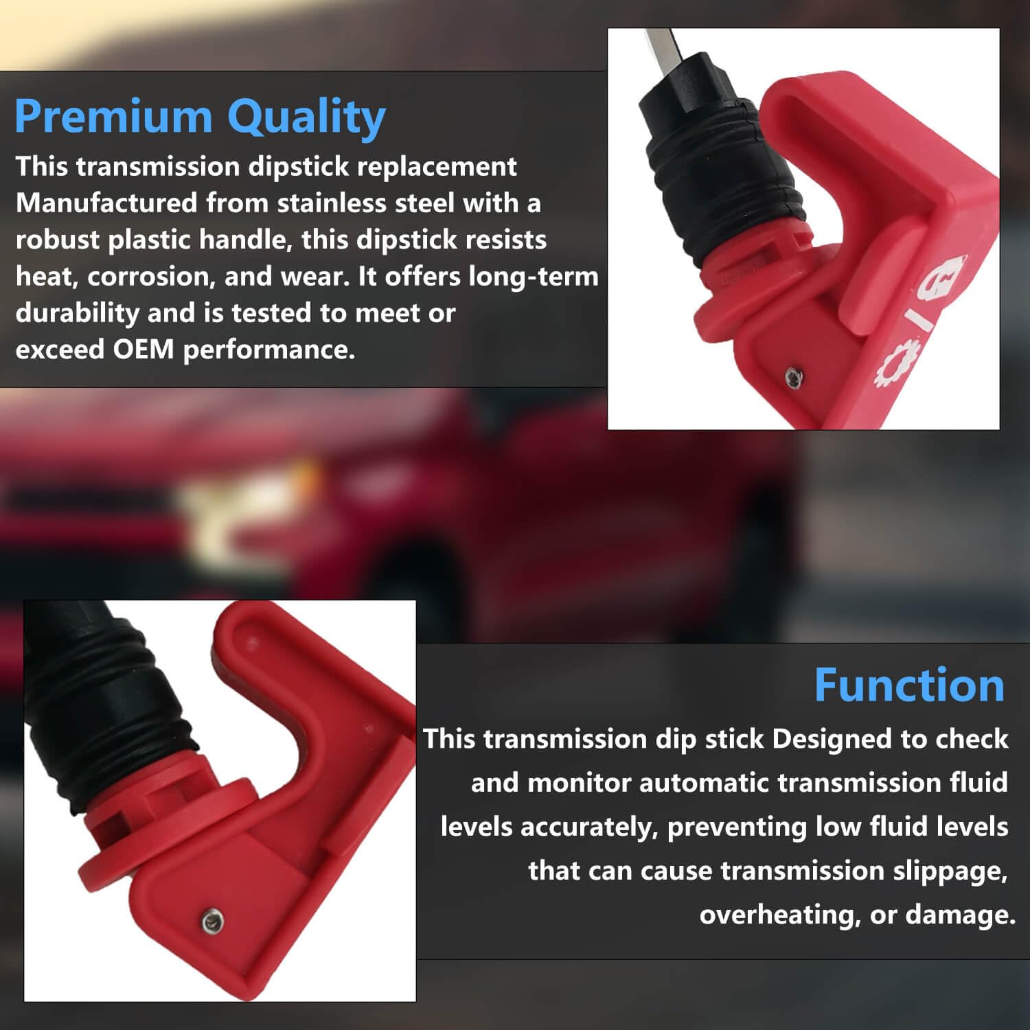 9336a Dipstick Dorman ® - Automatic Transmission Fluid Dipstick Tube ...