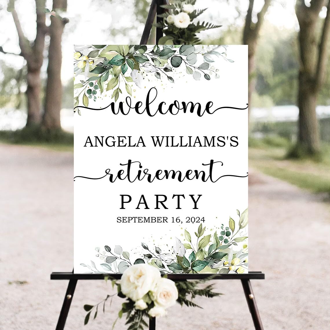 Amazon.com : Personalized Retirement Welcome Sign, Retirement ...