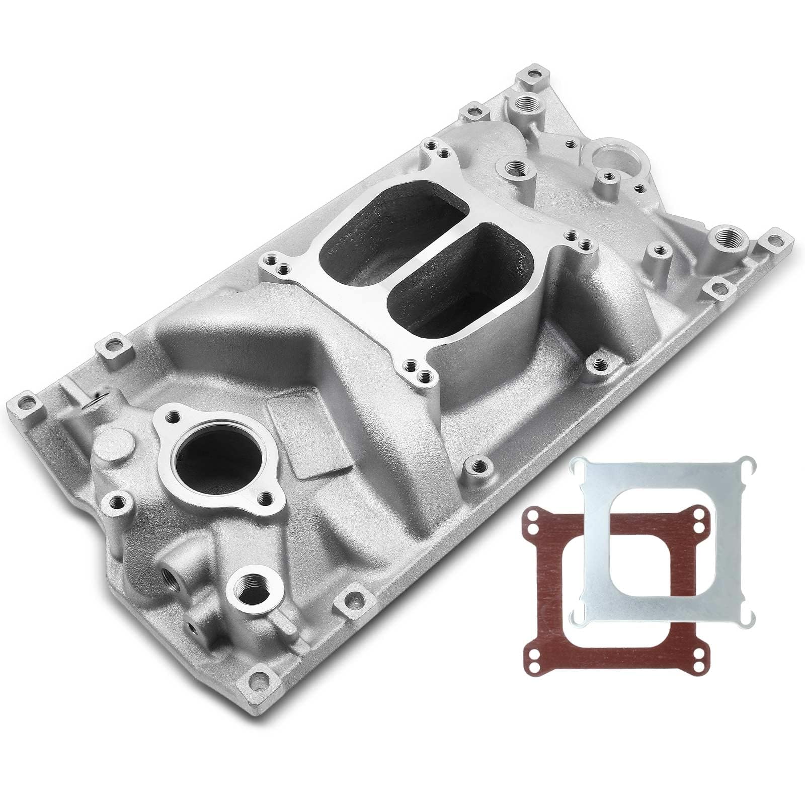 A-Premium Aluminum Engine Dual Plane Intake Manifold Compatible with ...