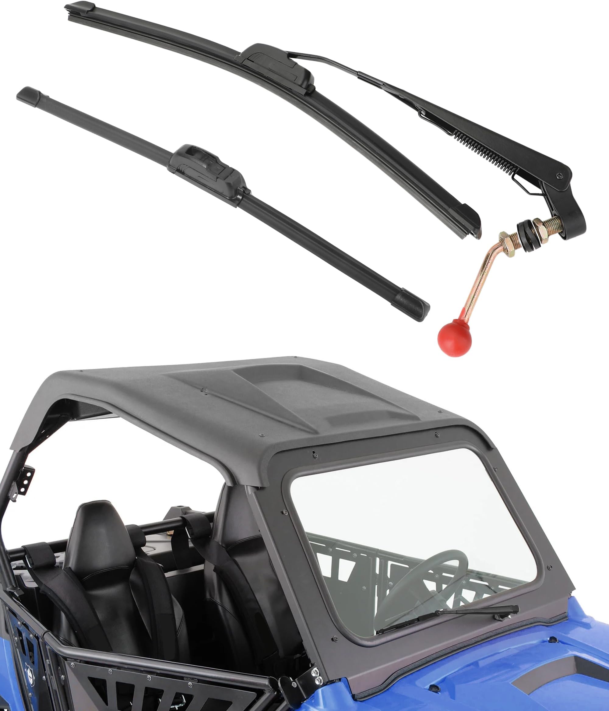 Amazon.com: UBOG UTV Windshield Wiper Kit,Car Accessories Windshield ...