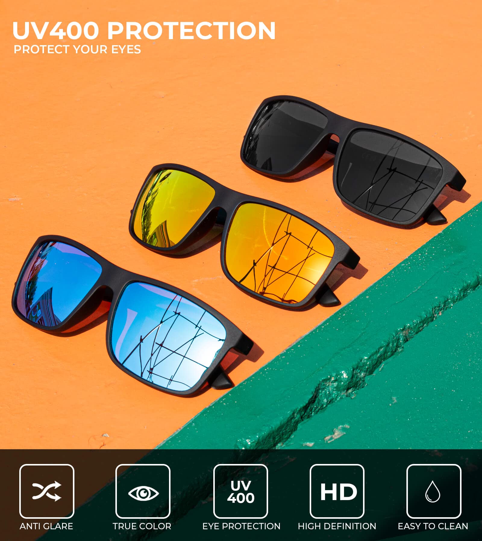 Snapklik.com : KALIYADI Polarized Sunglasses For Men And Women, Mens ...