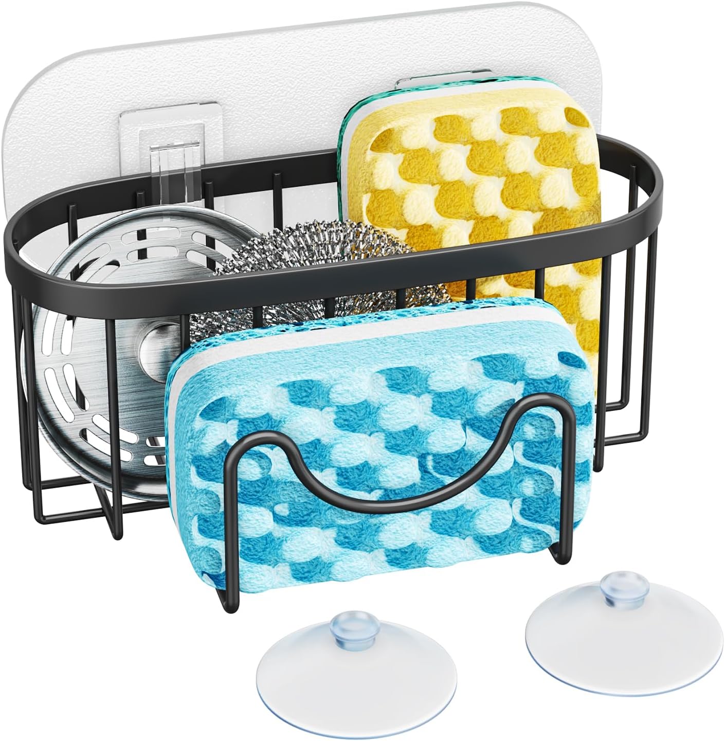 Amazon.com - oecoel Sponge Holder Kitchen Sink Sponge Holder Sink Caddy ...