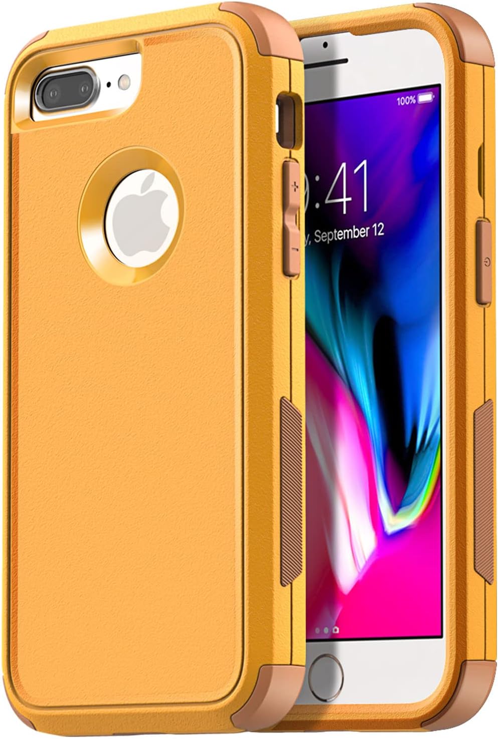 Amazon.com: AICase Rugged Case for iPhone 8 Plus/iPhone 7 Plus,Heavy ...