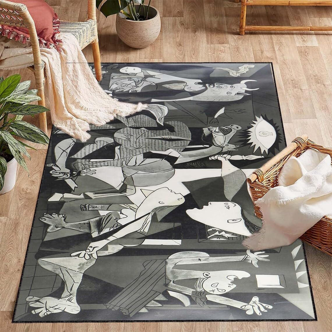 Picasso Rug, Picasso Guernica, Picasso Decor, (2.62x3.94 feet - 80x120 ...