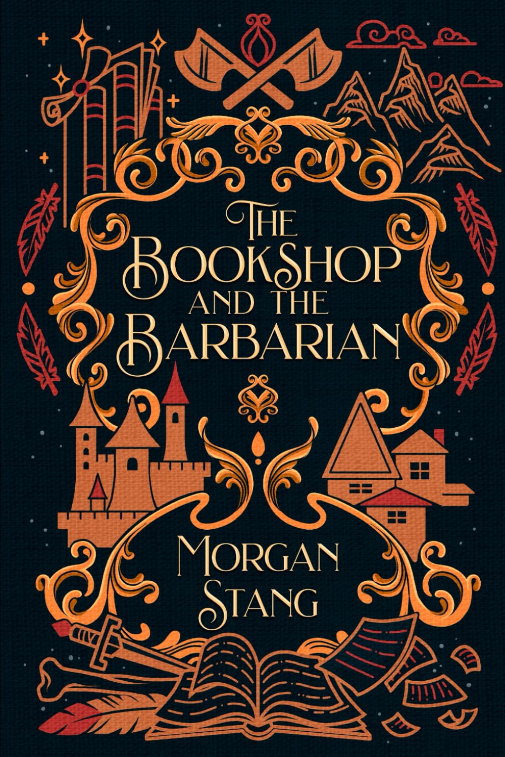 The Bookshop and the Barbarian: A Cozy Fantasy Novel: Stang, Morgan ...