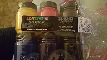Amazon.com: Jacquard Versatex Printing Ink Set #1
